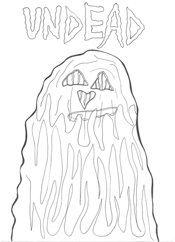 Halloween: Undead Colouring Sheet | Teaching Resources