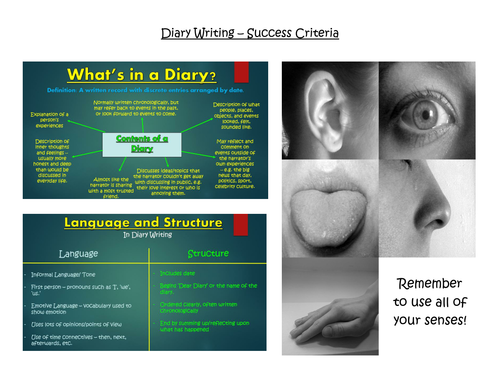 Diary Writing! | Teaching Resources