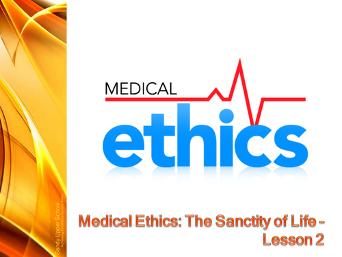 Introduction to Medical Ethics | Teaching Resources Introduction to Medical Ethics | Teaching Resources