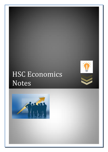 HSC Economics Notes | Teaching Resources