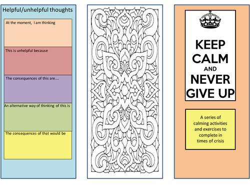 Calming exercises and activity leaflet | Teaching Resources