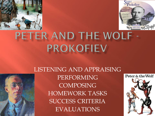 Peter and the Wolf - Prokofiev. Listening, Performing and Composing ...