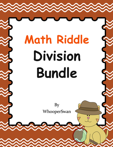 Math Riddle Division Bundle | Teaching Resources