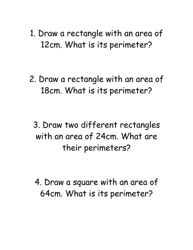 Area Investigation | Teaching Resources Area Investigation | Teaching Resources
