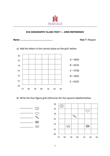 KS3 Geography - Completed Test | Teaching Resources