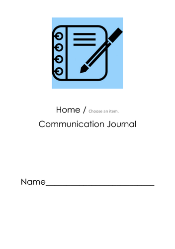 Home / School or College Communication Journal | Teaching Resources