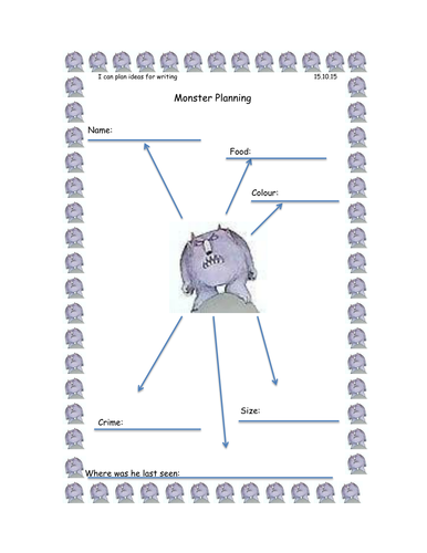 NEW! Year 1 Not Now Bernard plan and Wanted poster differentiated. by ...
