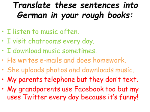 Primary German resources: music and dance