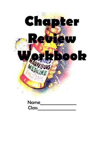 George's Marvelous Medicine Reading Comprehension Workbook | Teaching ...