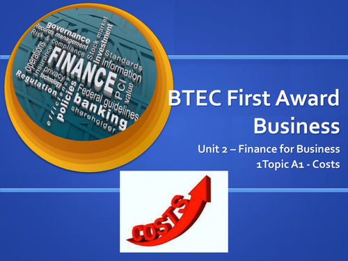 BTEC Business Unit 2 (Exam) Business Costs | Teaching Resources BTEC Business Unit 2 (Exam) Business Costs | Teaching Resources