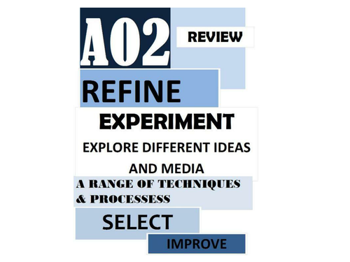 GCSE Art - A02 Visual Exemplars by amiebarnard - Teaching Resources - Tes