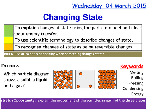 Changes of State lesson by alexpce - Teaching Resources - Tes