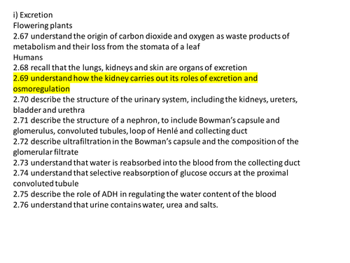 Y11 IGCSE Biology - Homeostasis Question Cards | Teaching Resources