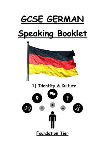 AQA GCSE German Speaking booklets | Teaching Resources