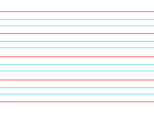Red And Blue Lined Handwriting Paper Printable - Printable Word Searches Red And Blue Lined Handwriting Paper Printable - Printable Word Searches