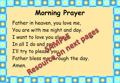 Catholic Primary School Prayer Posters | Teaching Resources