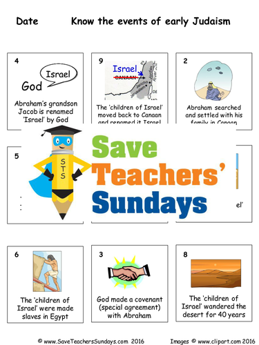 Early History of Judaism KS1 Lesson Plan, Information Text and ...