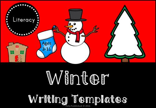 Winter Writing Templates | Teaching Resources
