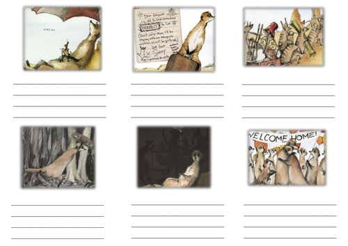 Meerkat Mail- differentiated storyboards for recount | Teaching Resources