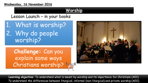 Worship | Teaching Resources