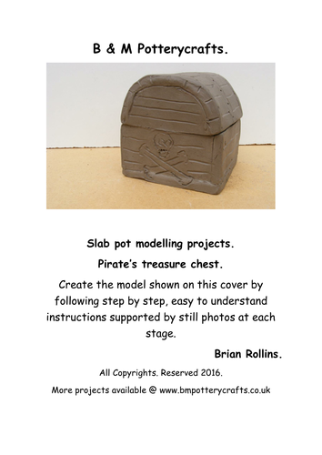 Slab pot treasure chest. | Teaching Resources