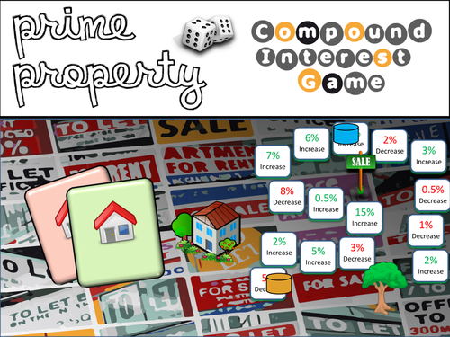 Compound Interest Board Game | Teaching Resources Compound Interest Board Game | Teaching Resources