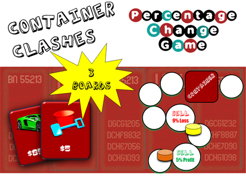 Reverse: Percentage: Change: Compound Interest: | Teaching Resources