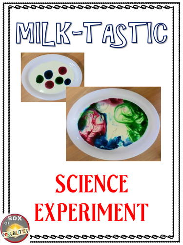 Milk Color Explosion - Science Experiment: It's Milk-Tastic! | Teaching ...