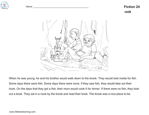 First Grade Reading Fluency and Comprehension Passages {Word Families ...