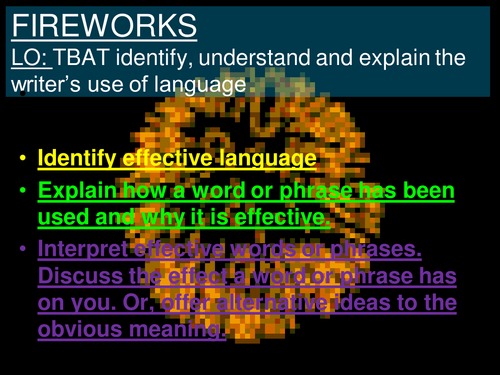 Poetry - Fireworks by James Reeves | Teaching Resources