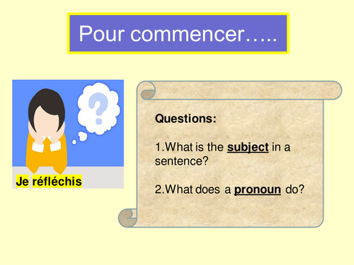 Direct object pronouns PPT | Teaching Resources
