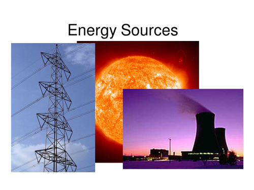 Fuels and energy | Teaching Resources