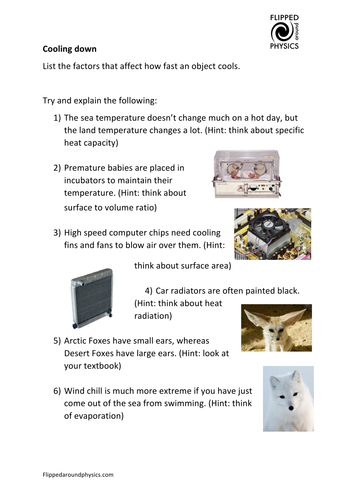 Cooling down | Teaching Resources