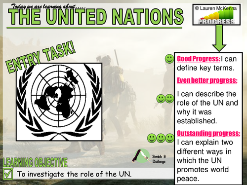 The role of the United Nations | Teaching Resources