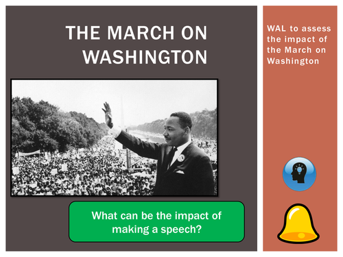 The March on Washington | Teaching Resources