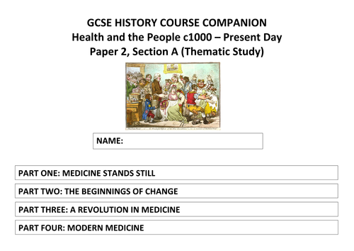 AQA GCSE History (9-1) Health and the People Course Companion ...