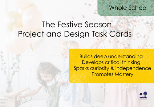 Digital Christmas Task Cards for KS2/KS3 | Teaching Resources