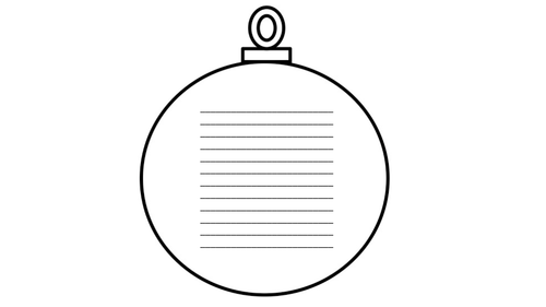 Christmas Decorations - Kindness Baubles | Teaching Resources
