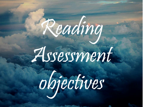 NEW GCSE 9-1 - ASSESSMENT OBJECTIVES DISPLAY | Teaching Resources