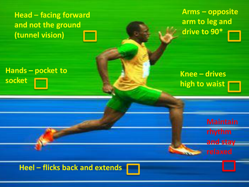 Sprinting Technique | Teaching Resources Sprinting Technique | Teaching Resources