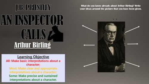 An Inspector Calls: Arthur Birling by TandLGuru - Teaching Resources - Tes