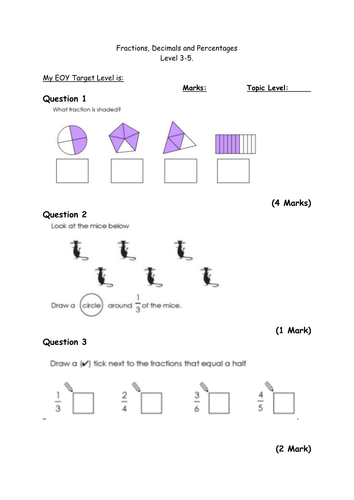 Primary number teaching resources: Percentages | TES