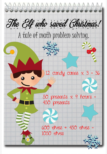 The Elf who saved Christmas - A maths problem solving story | Teaching ...