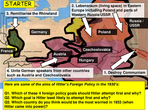 Why did Hitler re-militarise the Rhineland? | Teaching Resources
