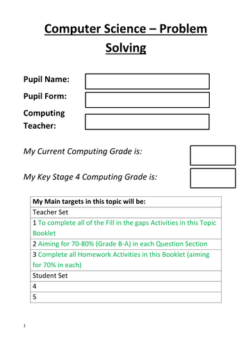 Secondary computing teaching resources | TES