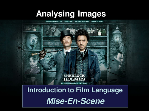 Introduction to Film Language Mise-En-Scene- | Teaching Resources