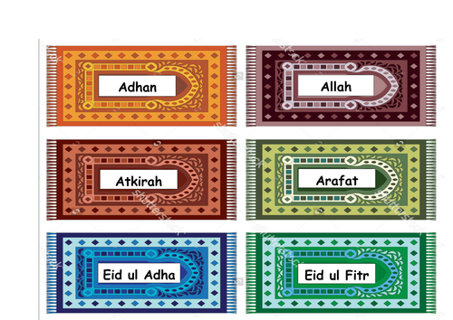 GCSE Islam - key words for display | Teaching Resources