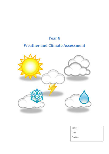 Weather and Climate Assessment | Teaching Resources