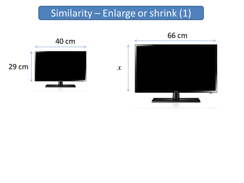 Similarity in Rectangles and Triangles + 3D | Teaching Resources