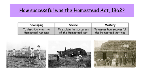 How successful was the Homestead Act? | Teaching Resources